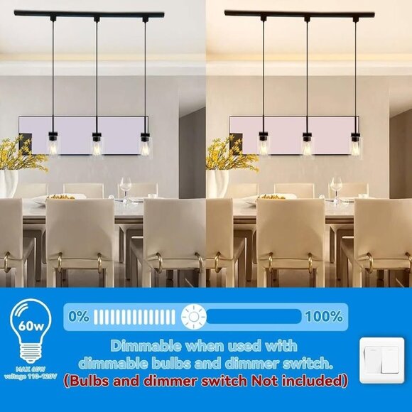 Office | 3 Lights J Type Tracking Lighting Pendants Black Ceiling Track ...